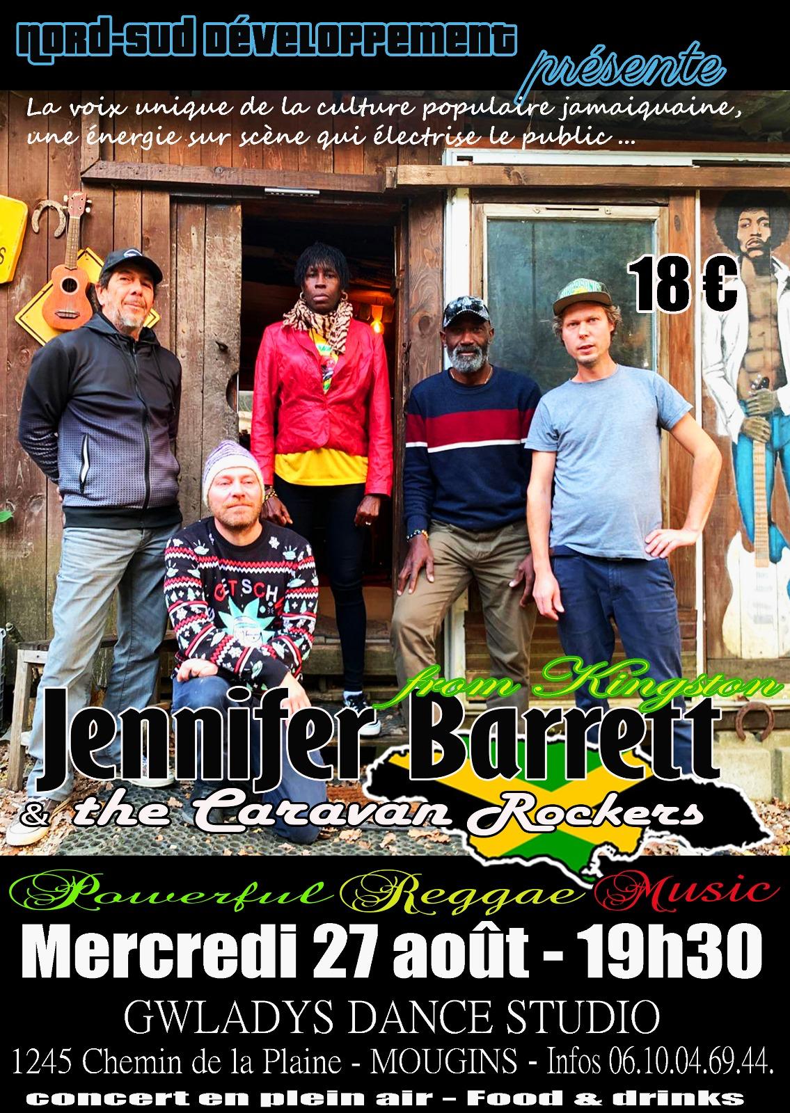 REGGAE – JENNIFER BARRETT A MOUGIN LE 27 AOÛT 2025 – NSD RADIO